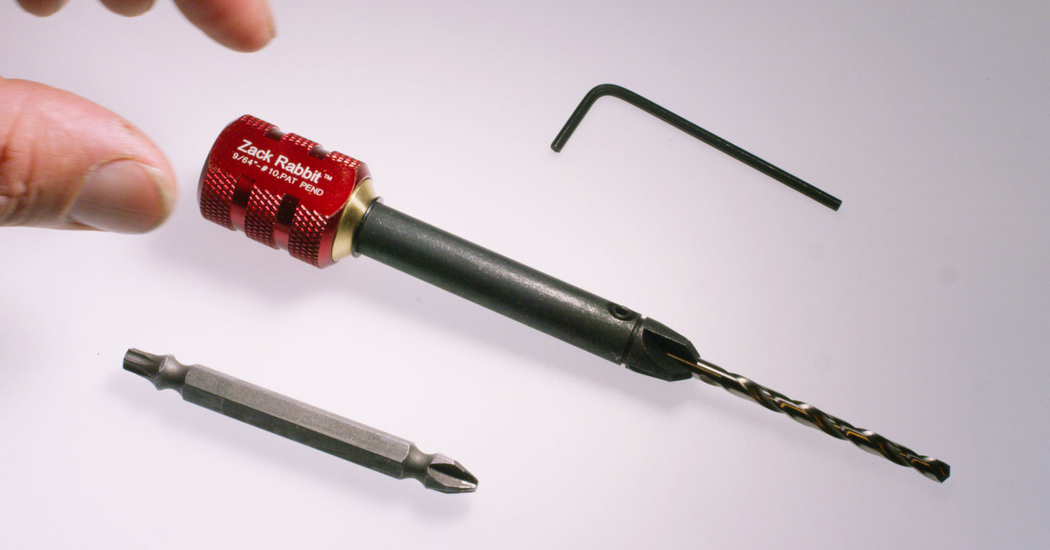 Zack Rabbit® – The World's Best Drill & Countersink System – Zack ...